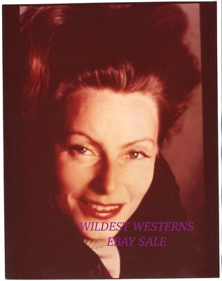 GRETA GARBO Close-Up Vintage Original Photo Rare in Color ! | eBay