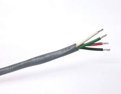 14FT Alpha 5064C, 4C 18 Gauge Unshielded Cable 4C 18AWG Oil & Sun ...