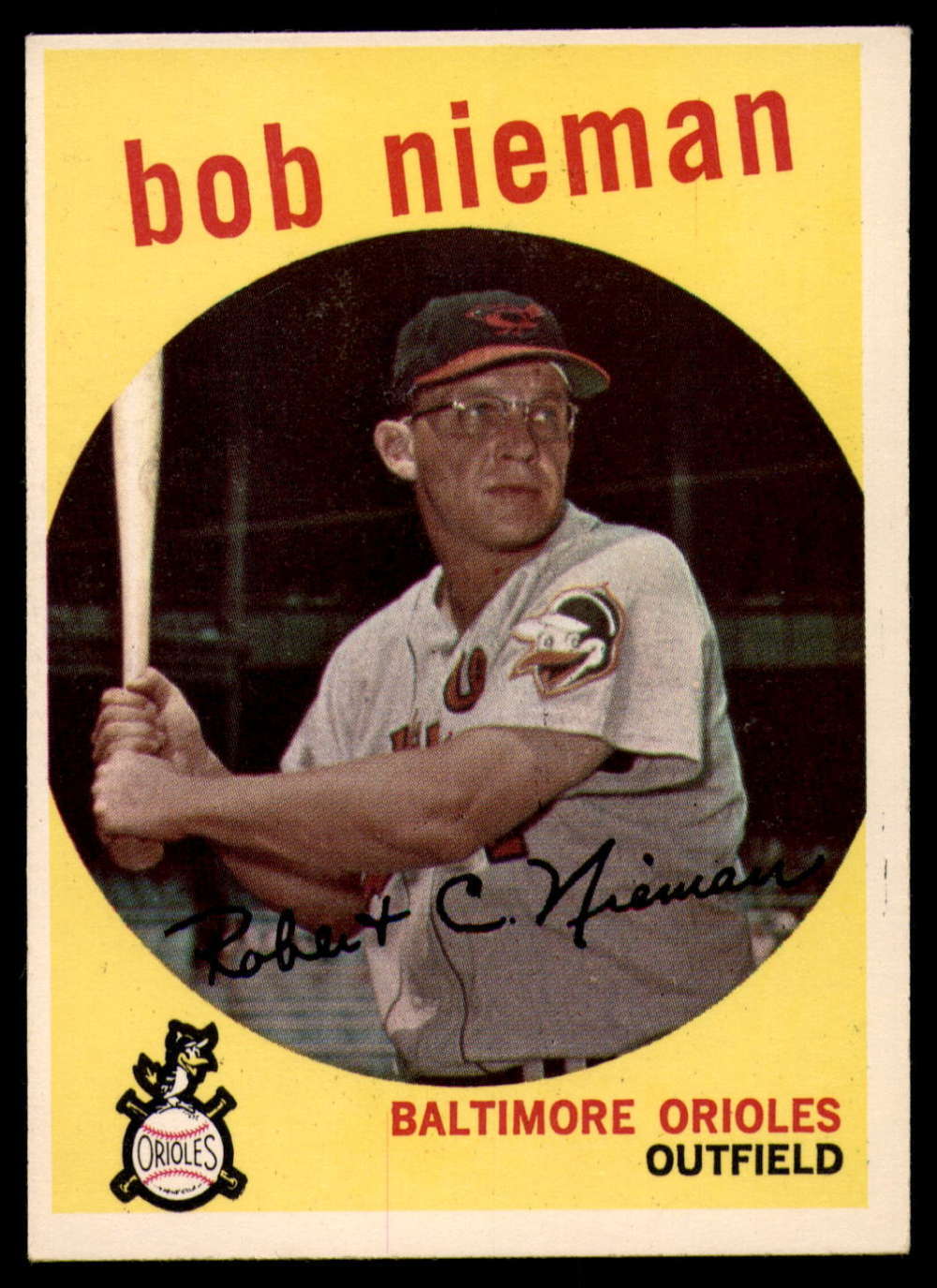 1959 Topps #375 Bob Nieman EX/NM Orioles ID:68636 | eBay