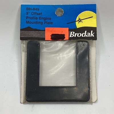 NOS Brodak Model RC Airplane BH-849 3” Offset Profile Engine Mounting ...