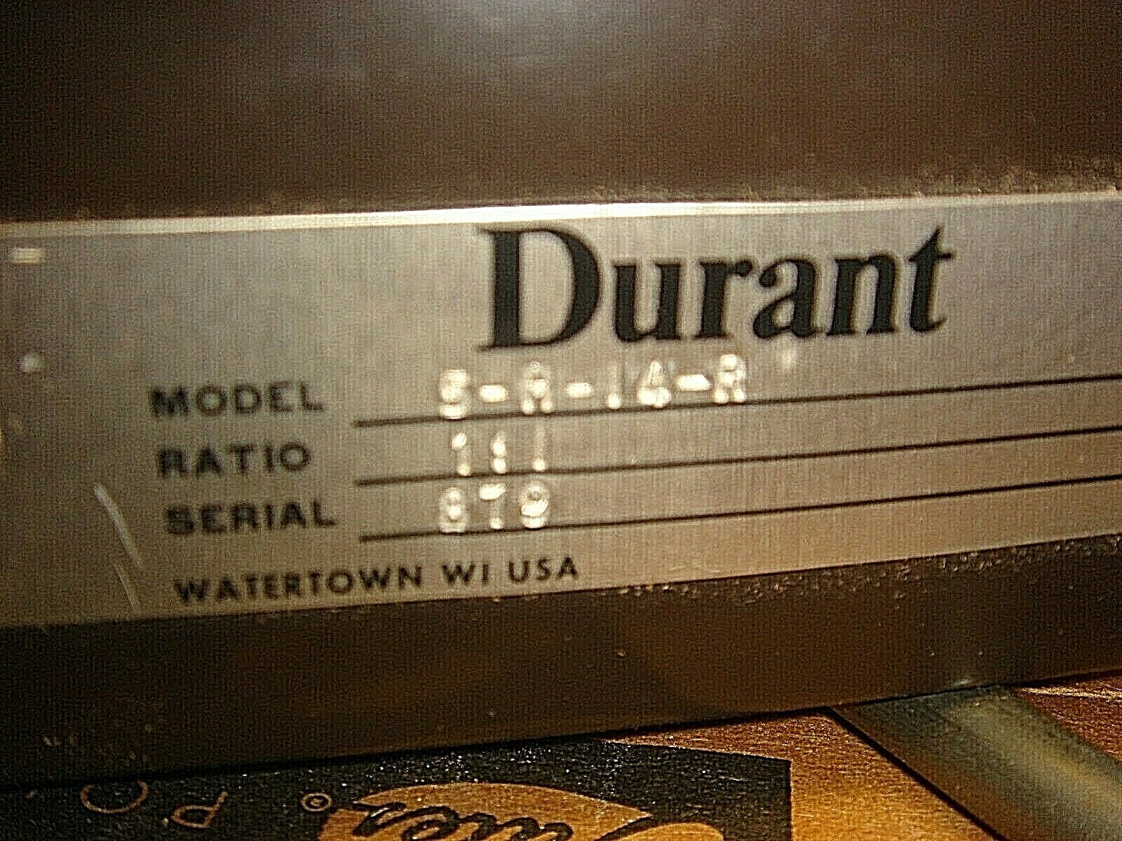 Durant Stroke Counter 5-H-1-4-R for sale online | eBay