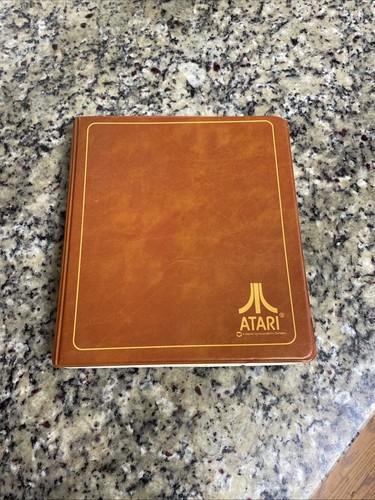 Official Atari 2600 Book Storage Game Holder Case & 8 Games | eBay
