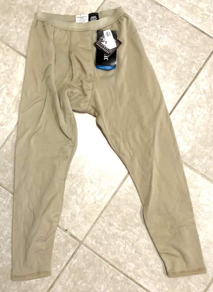 Polartec Gen III US Military Tan Cold Weather Drawers Medium Lot of 2 ...