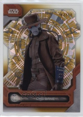 2024 Topps Star Wars High Tek Laser Pattern Gold Diffractor 41/50 Cad ...
