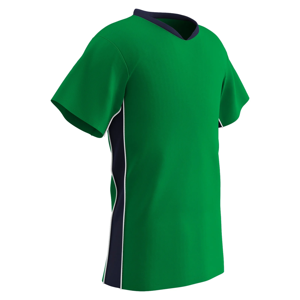 CHAMPRO Header Lightweight Soccer Jersey, Adult Large, Neon Green, Navy Highligh | eBay