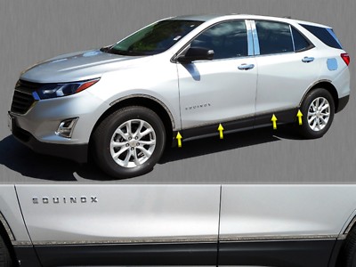 2018 CHEVROLET EQUINOX 8 Piece Stainless Steel Rocker Panel Trim | eBay