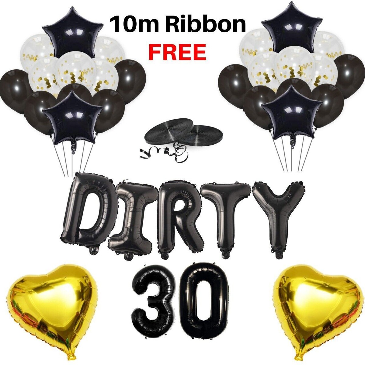 Dirty 30 Birthday Themes