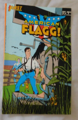American Flagg #40 May 1987, First Comics VF+ | eBay