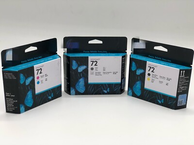 Genuine 72 Printhead C9380A C9383A C9384A For T1300 T770 T790 T795 T610 ...