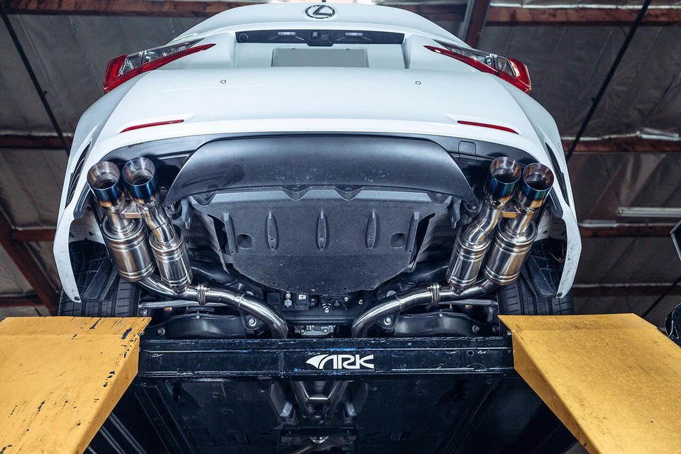 2016-2017 LEXUS RC200T GRIP EXHAUST (NON-RESONATED) | eBay