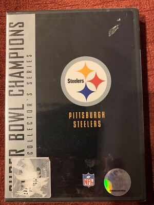 NFL Super Bowl Collection: Pittsburgh Steelers (DVD, 2005, 2-Disc Set ...