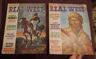 REAL WEST MAGAZINE, LOT OF 2, MARCH & SEPT 1963 General Sherman | eBay