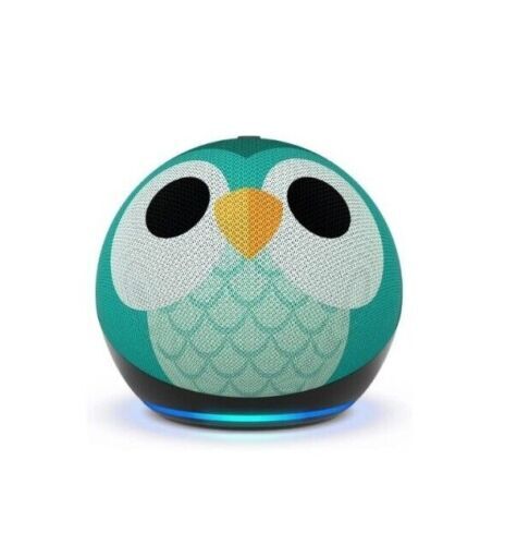 Amazon Echo Dot 5th Gen Kids Smart Speaker Owl with Alexa (B09B97BPSW ...