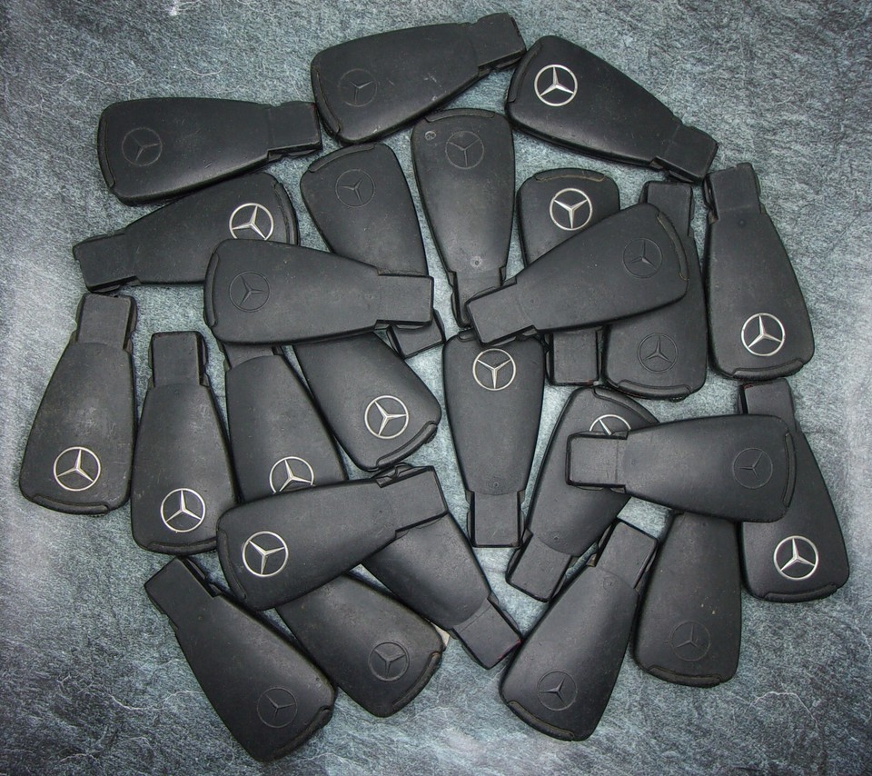 OEM Lot of 25 Mercedes-Benz Keyless Remote Entry Smart Keys Used Bulk ...