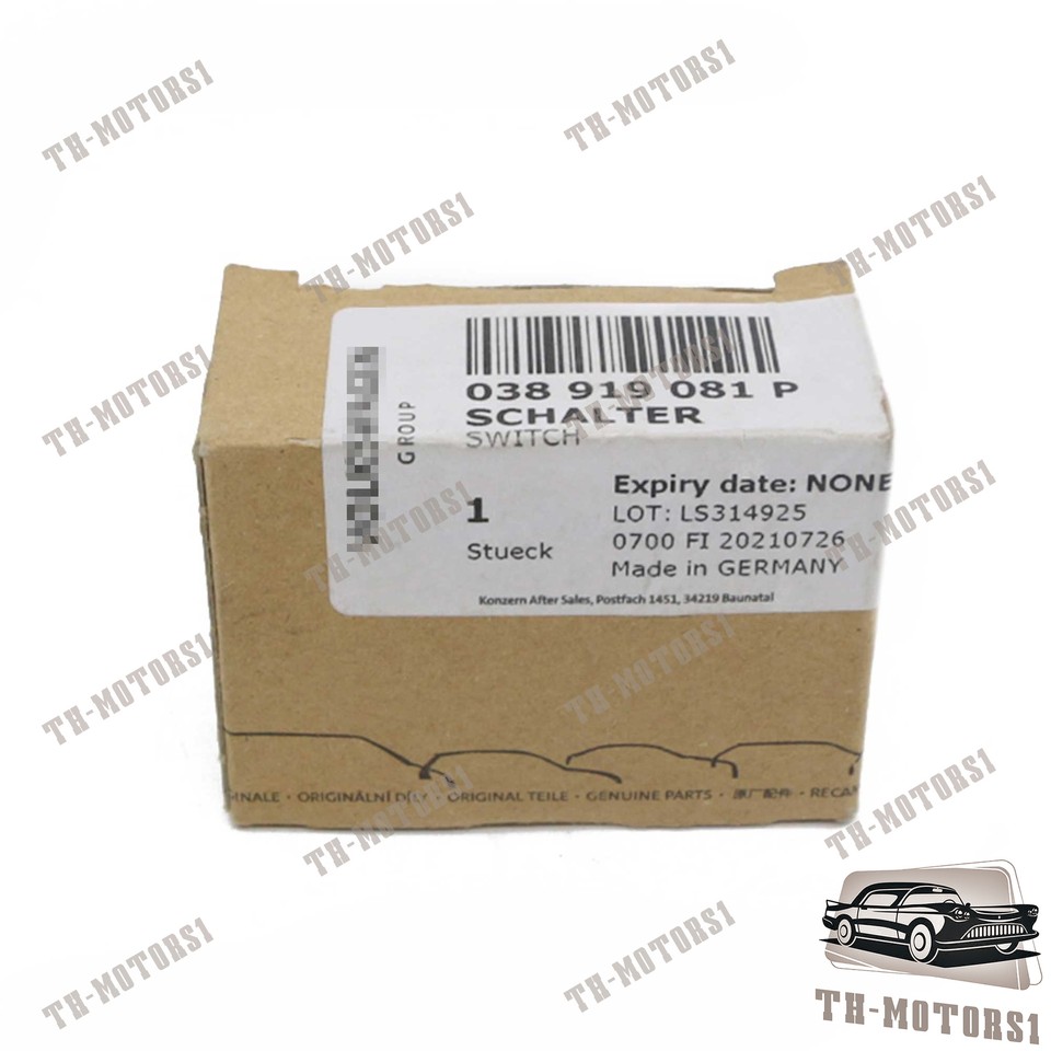 038-919-081-P Genuine Oil Pressure Switch For Audi | eBay