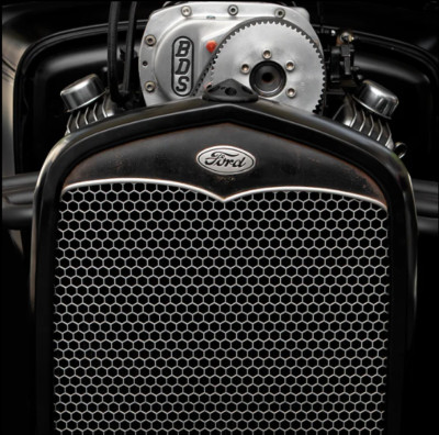 1930-1931 Ford Model A Grille Shell Insert (Aluminum Hexagon Mesh) | eBay