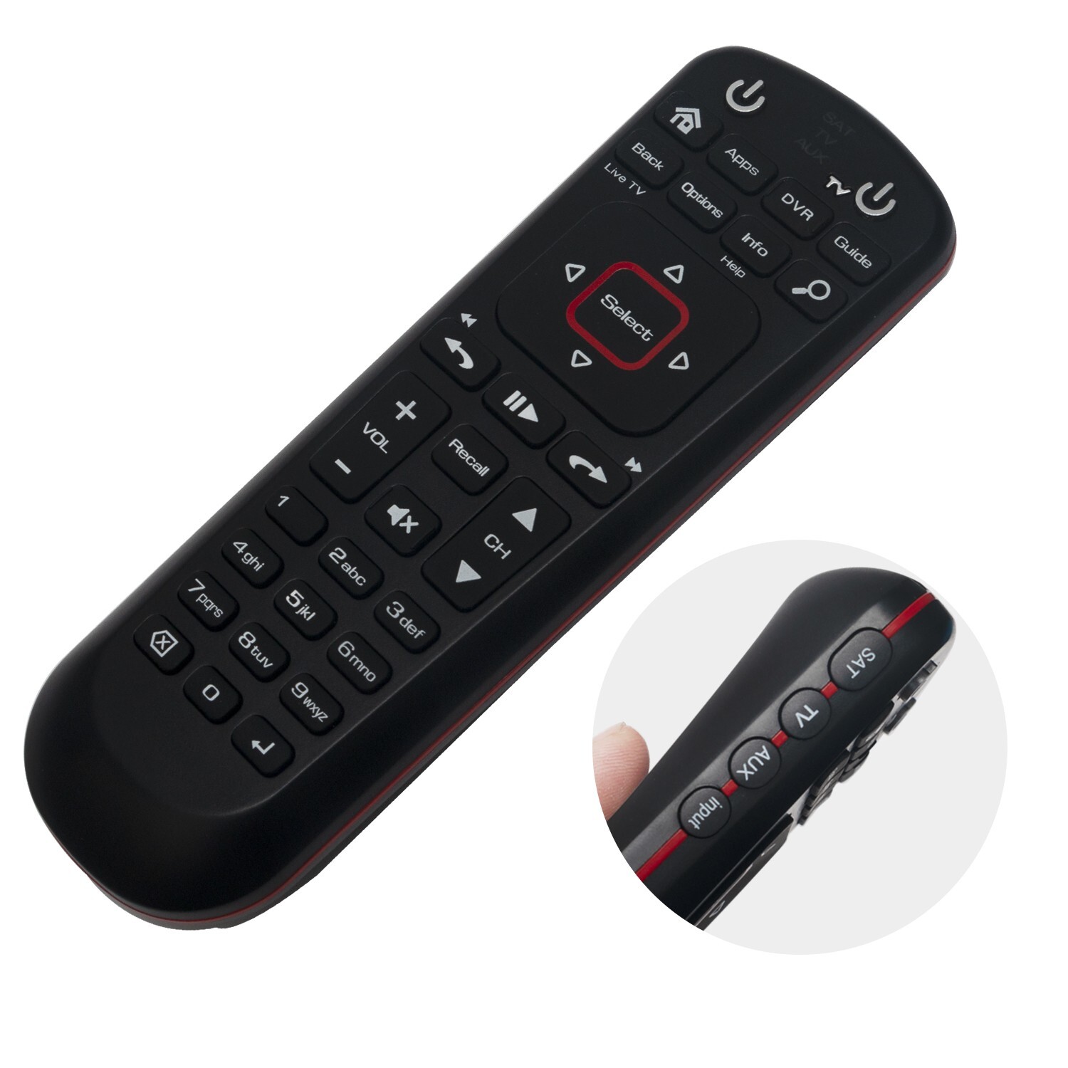 52.0 Remote Control for Dish 52 .0 Network Hoppers Wally Satellite ...