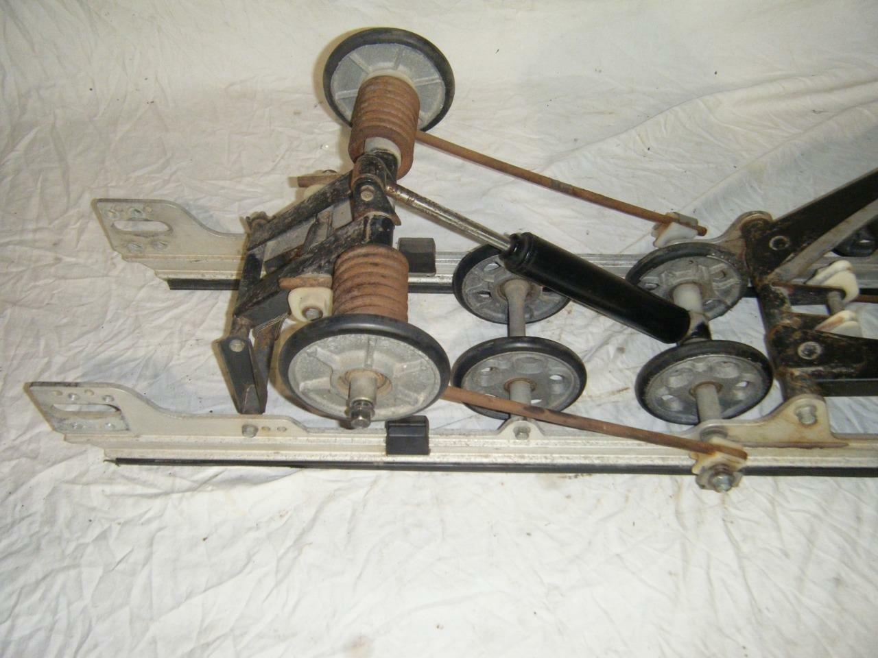 Rear Suspension Shock Arm Idle Wheel Track Guide Rail 88 89 Yamaha ...