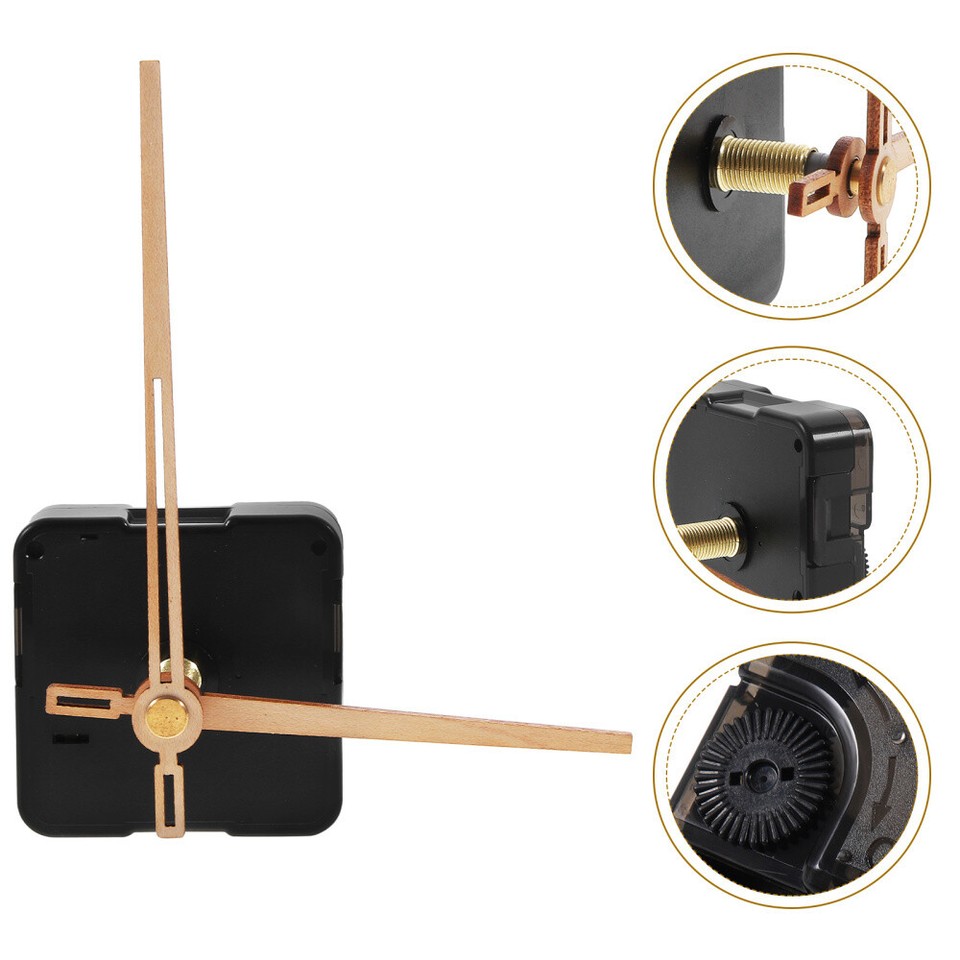 1 Set Clock Mechanism Long Shaft Wall Clock Mechanism Replacement Clock ...