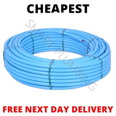 Coil Blue Water Mains MDPE Alkathene Pipe Roll *CHEAPEST ON EBAY ...