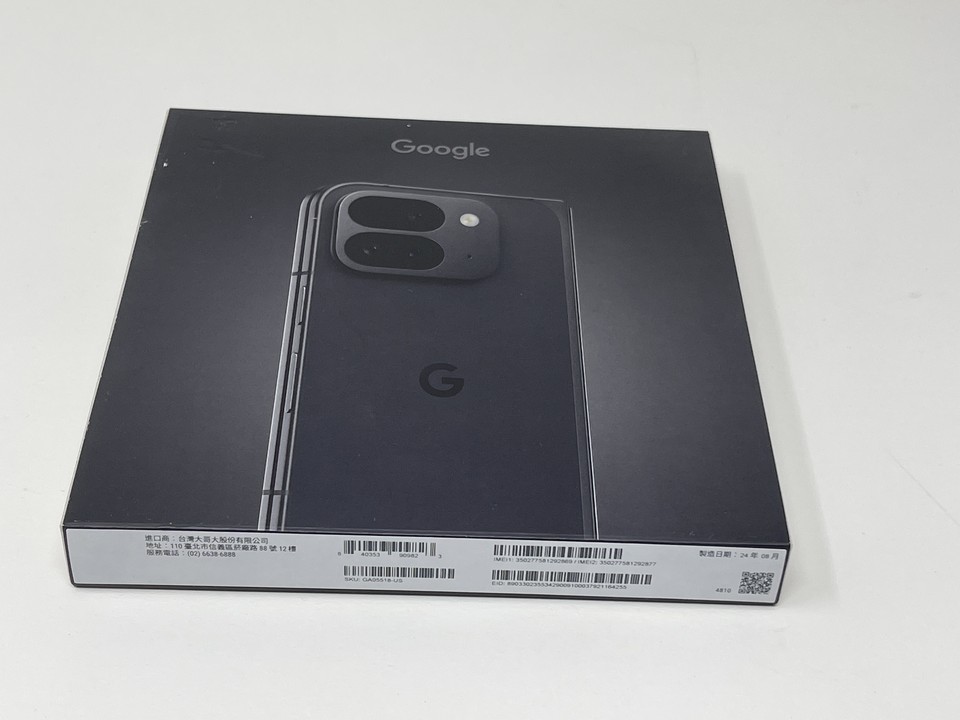 Google Pixel 9 Pro Fold 256GB Unlocked Obsidian GGH2X Brand New Sealed ...