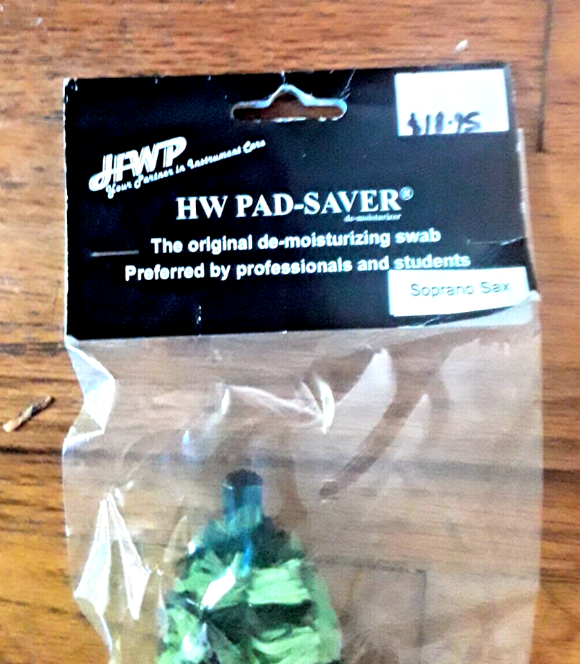 SOPRANO SAXOPHONE PAD DRYER PLUS SAVER HOLLYWOODWINDS | eBay