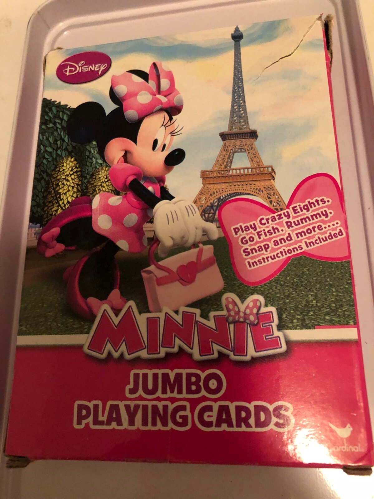 JUMBO Playing Cards - Disney MINNIE MOUSE - Children's Card Games | eBay