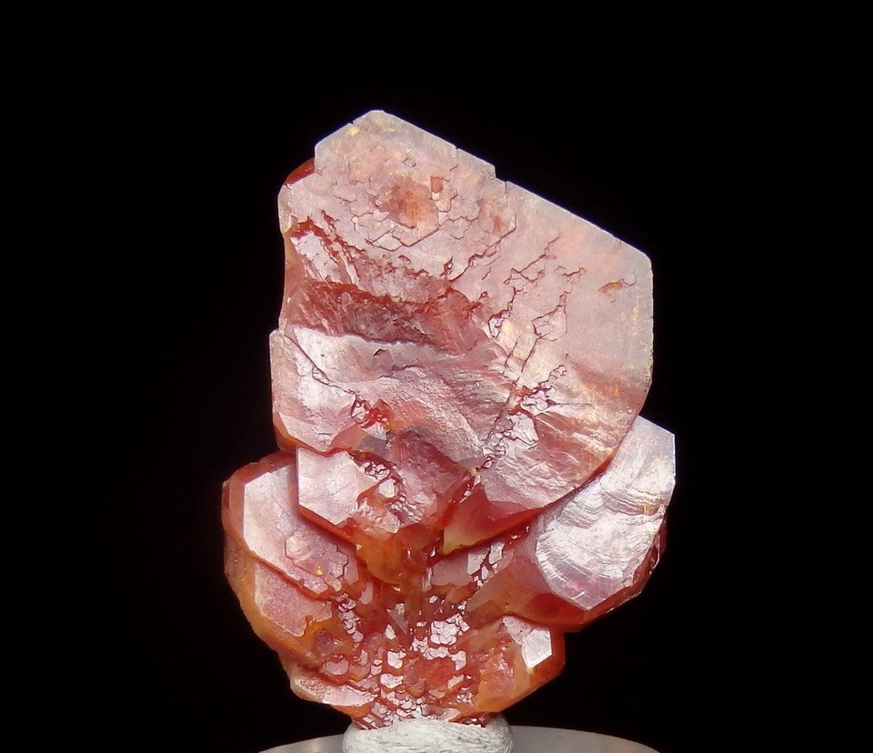 VANADINITE interesting skeletal crystals ! MOROCCO Mibladen /pl985 | eBay