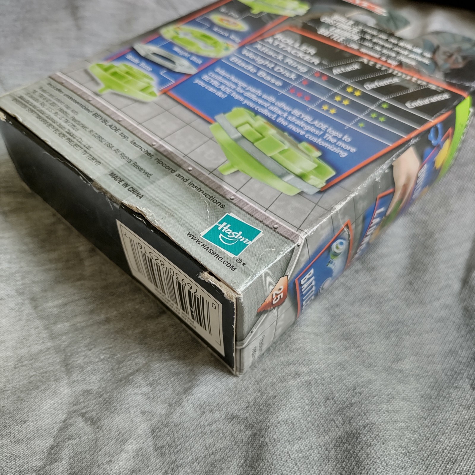 02 Ultimate Saizo, 25 Roller Attacker USA ver. - Hasbro Beyblade Tops ...