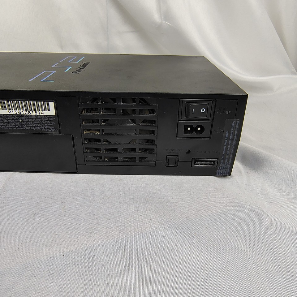 Sony PlayStation 2 Fat Black Console Games Bundle Megaman! PS2 Fat ...