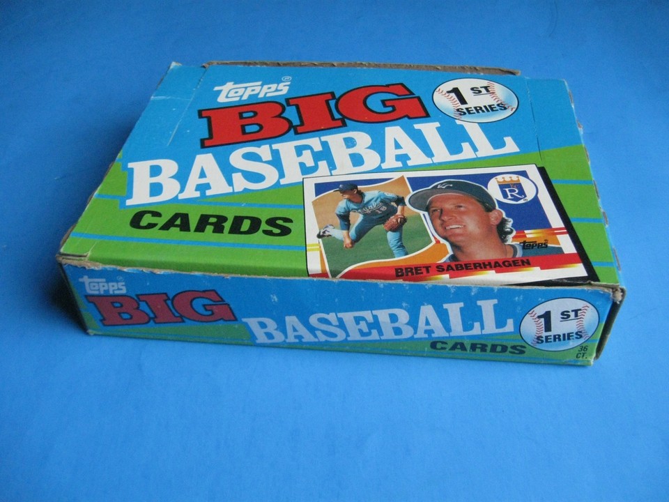 1989 TOPPS BIG BASEBALL 1st series Baseball cards and box | eBay