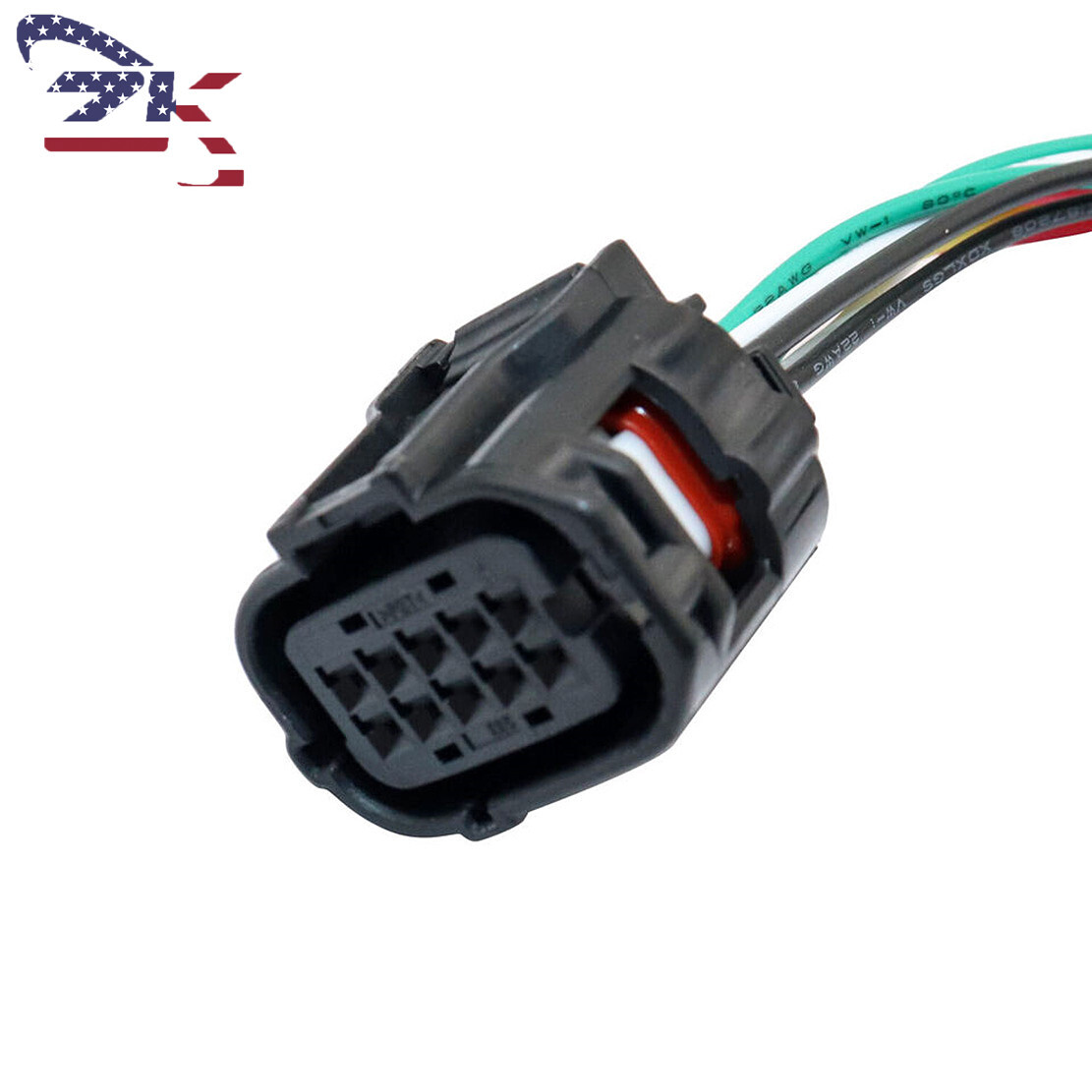 10way FRONT RADAR SONAR SENSOR ACC CONNECTOR wiring for HONDA Acura ...