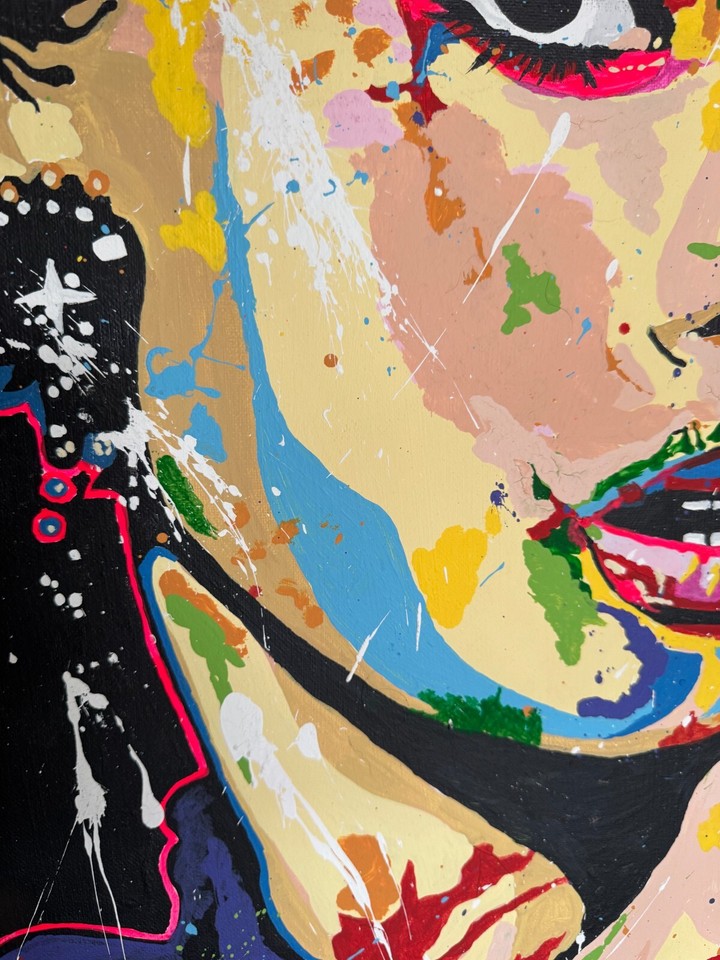 One of a Kind - Audrey Hepburn Painting By Diggity Dave Aragon from ...