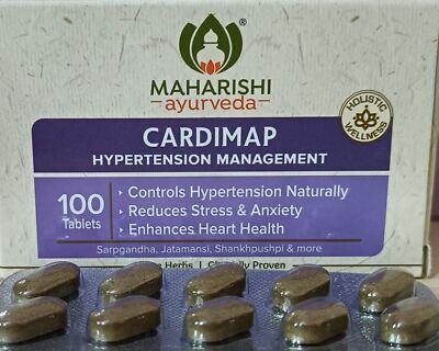 Maharishi Ayurveda Cardimap 100 Tabs| Free Shipping Worldwide | eBay