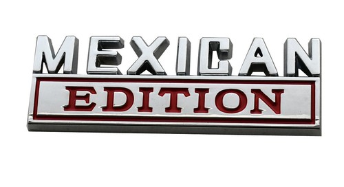 1pc Mexican Edition Emblem Metal Badge Sticker Decal for Cars Truck ...