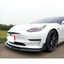For Tesla Model 3 4DR Fastback Front Grille Look Sticker Matte Black ...