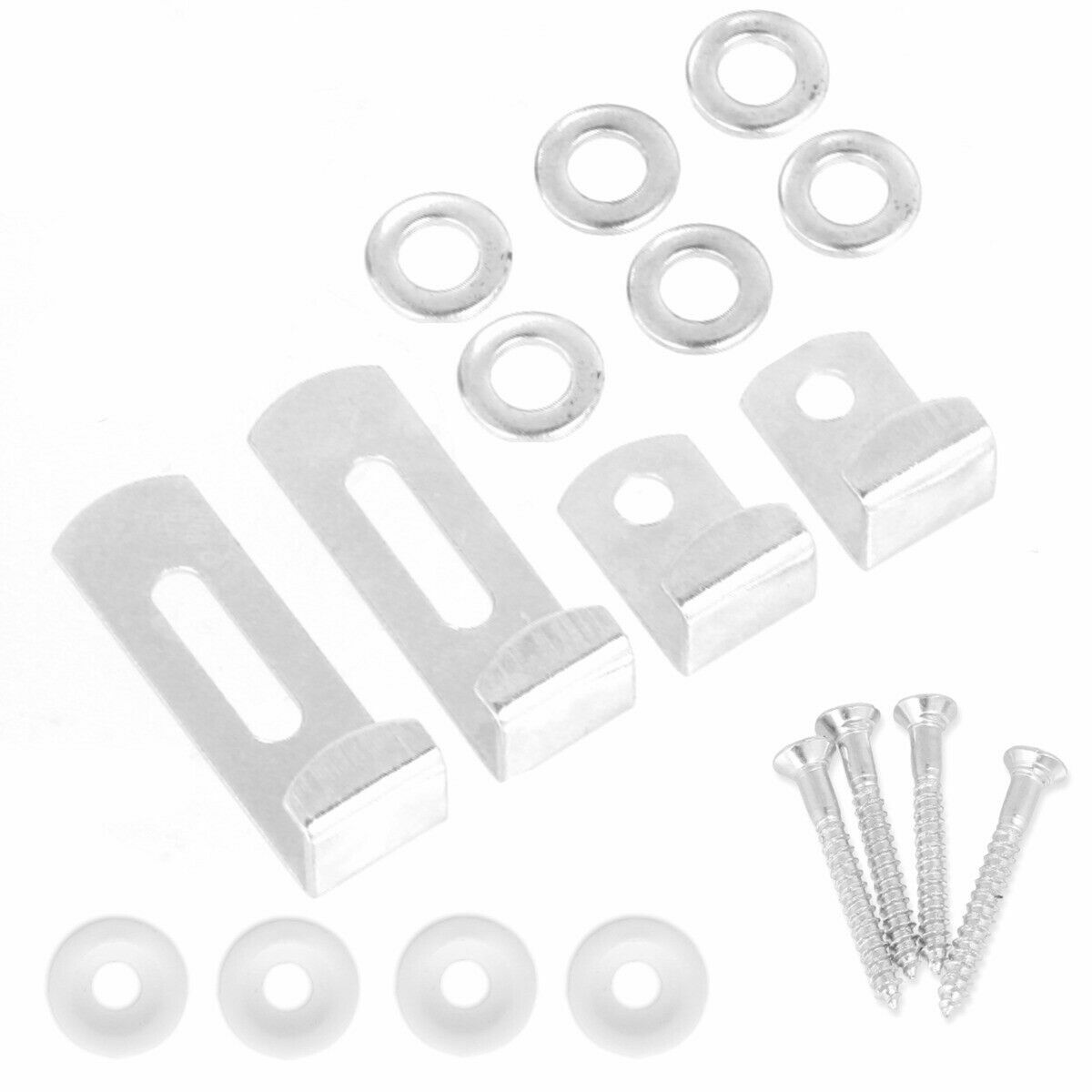 ADJUSTABLE FIXING BRACKETS Frame Mirrors Pictures Art White Board ...