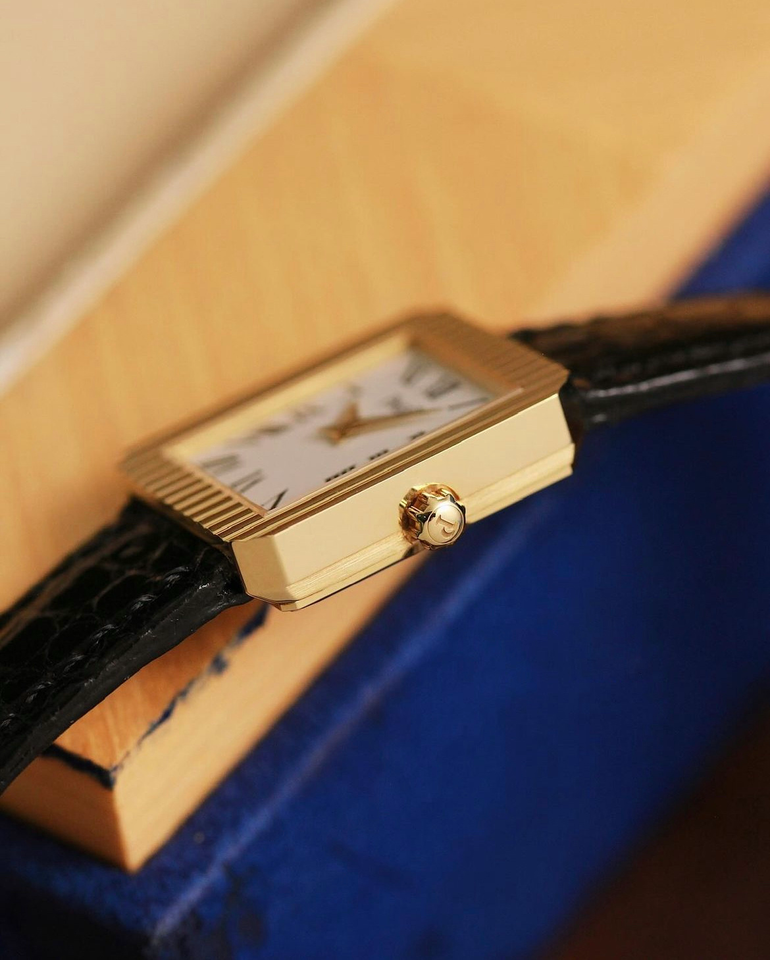 Piaget Protocole "Tank" 18K Yellow Gold Quartz Watch | eBay