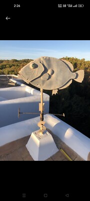 Mini Vane Iron Weather Fish Vane | eBay