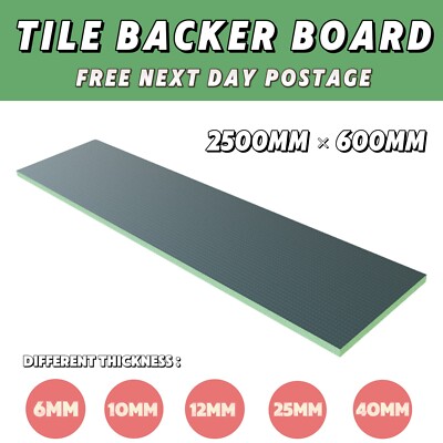 2500x600mm Tile Backer Board Cement Coated Insulation Underfloor ...