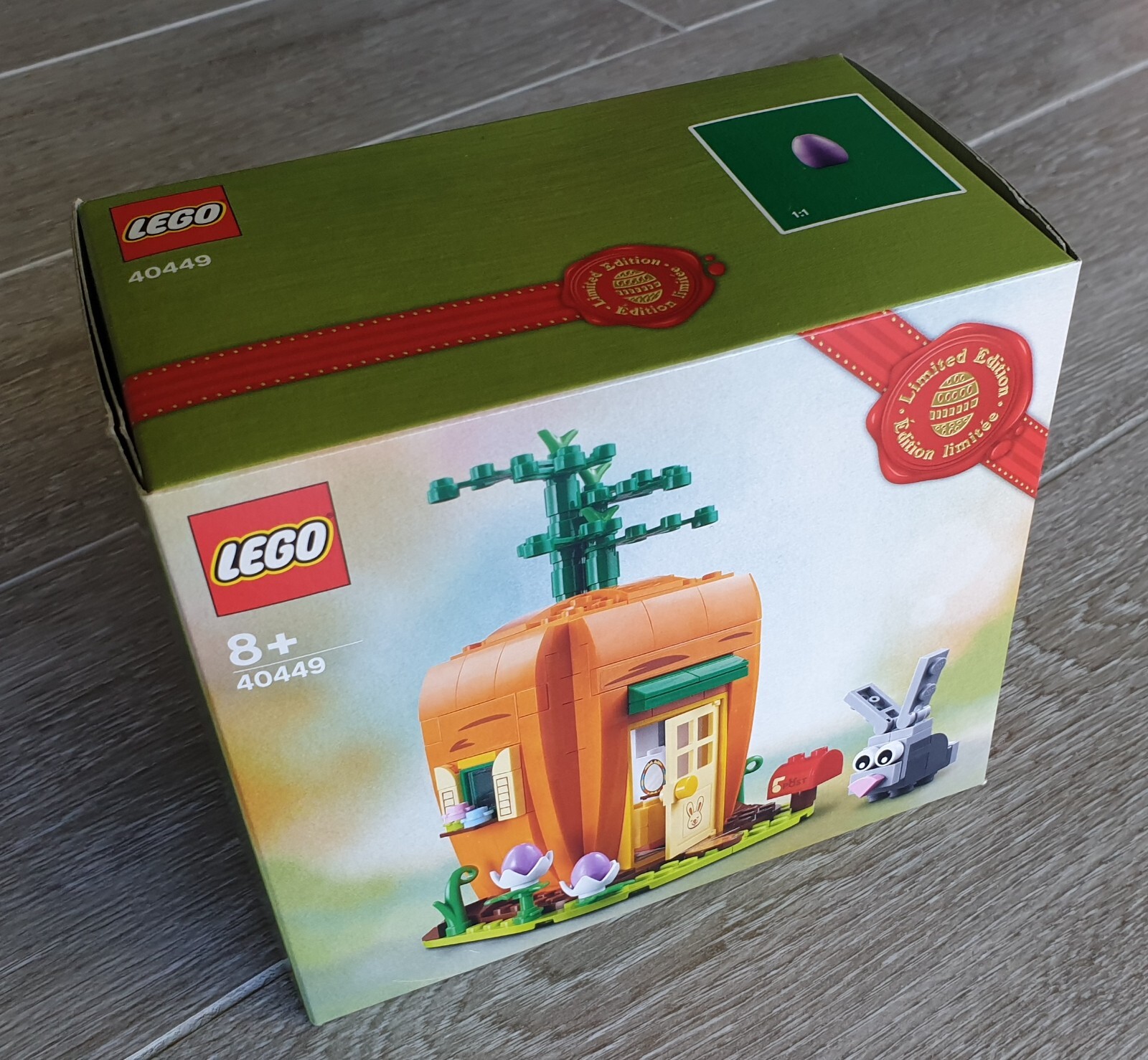 LEGO 40449 Easter Bunny's Carrot House - BRAND NEW SEALED - Limited ...