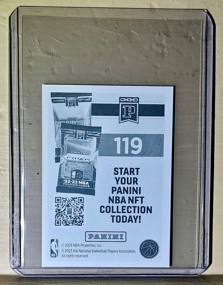 2023-24 Kristaps Porzingis Panini NBA Basketball #119 Sticker Boston ...