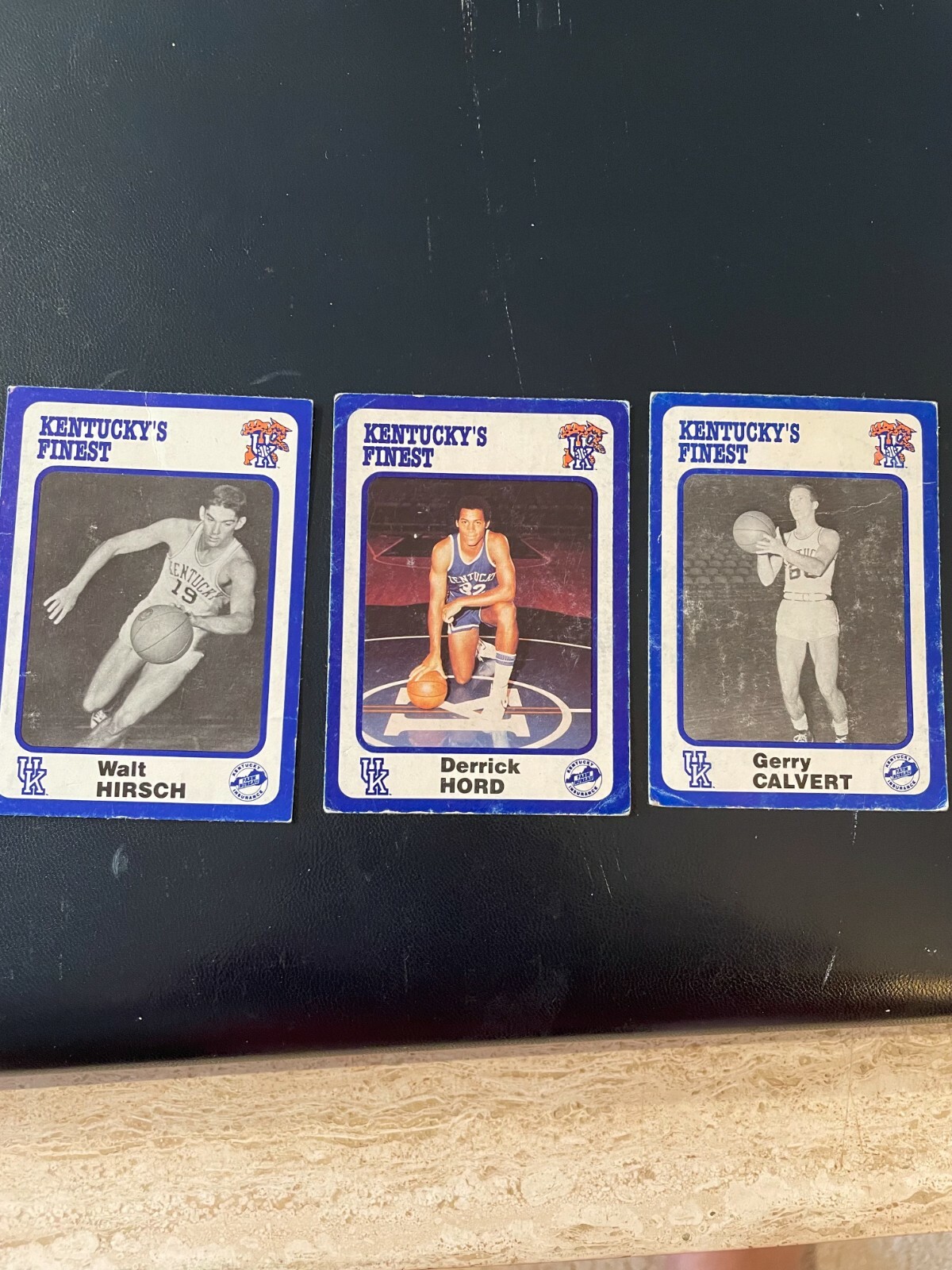 Lot of 3 1988 Kentucky's Finest Wildcats Basketball Cards #s 64, 68 and ...