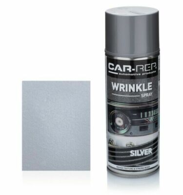 Silver Wrinkle Finish Spray Paint High Temperature 120°C 400ml | eBay UK