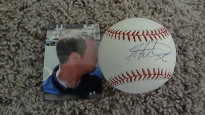 ALEX WHITE AUTOGRAPHED BASEBALL | eBay