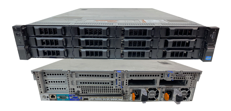 Rack Server DELL PowerEdge R720XD 12LFF 2xE5-2660V2+128GB+12X3TB ...