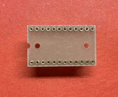 4 Pcs 24 Pin DIP Wire Wrap IC Sockets Machined Gold Contacts 0.600" PCB | eBay