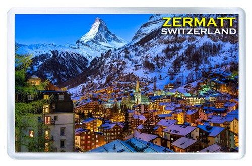 ZERMATT SWITZERLAND FRIDGE MAGNET SOUVENIR IMAN NEVERA | eBay