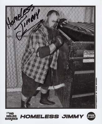 Homeless Jimmy (8x10) ICW NHB promo photo signed auto autographed ...