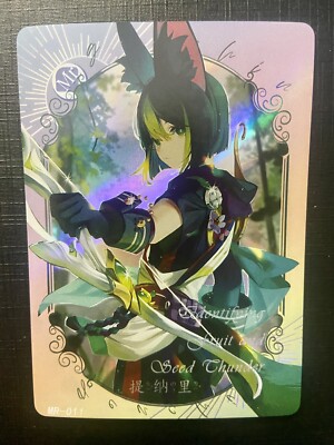 Tighnari - Genshin Impact CCG TCG ACG Set MR Holo Rare MR-11 Trading ...